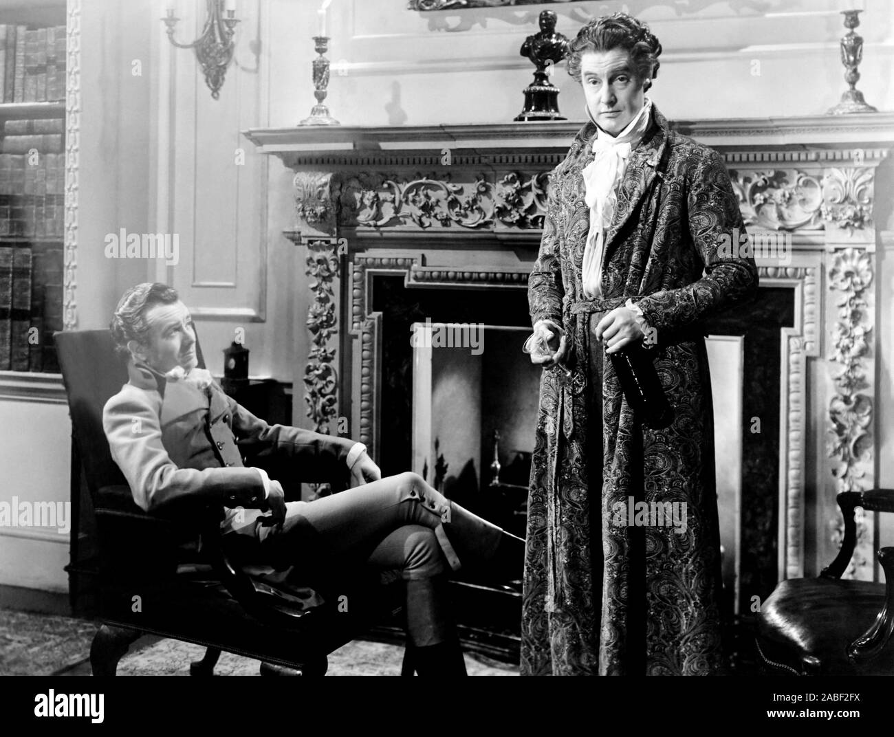 THE YOUNG MR. PITT, from left, John Mills, Robert Donat, 1942, TM ...