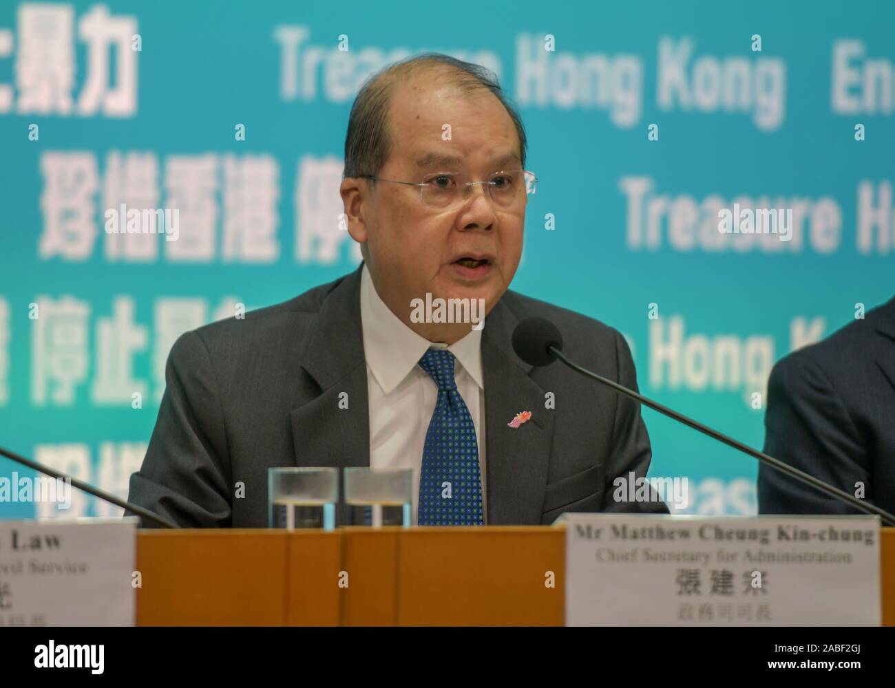 Matthew cheung and hong kong hi-res stock photography and images - Alamy