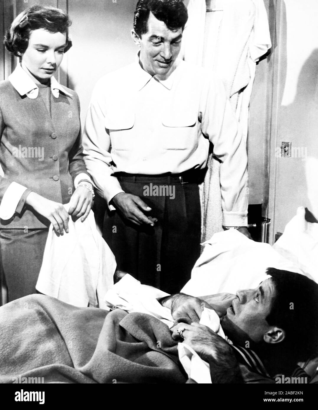 YOU'RE NEVER TOO YOUNG, from left, Diana Lynn, Dean Martin, Jerry Lewis ...