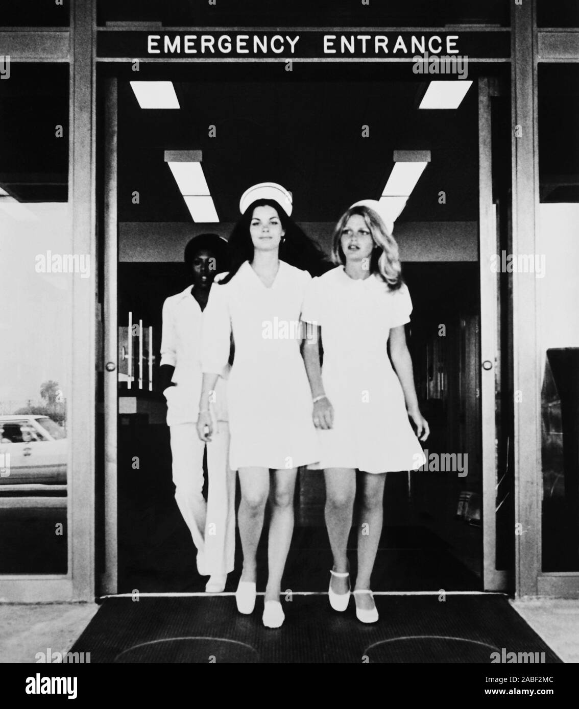 THE YOUNG NURSES, from left: Angela Elayne Gibbs, Ashley Porter, Jeane ...