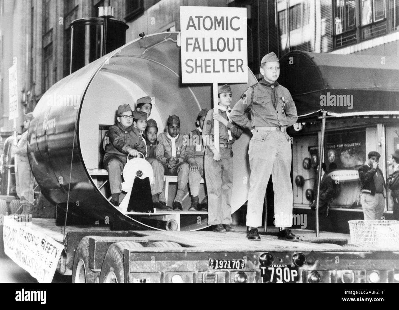 THE ATOMIC CAFE, Scout's honor: fallout shelters work, official Civil ...