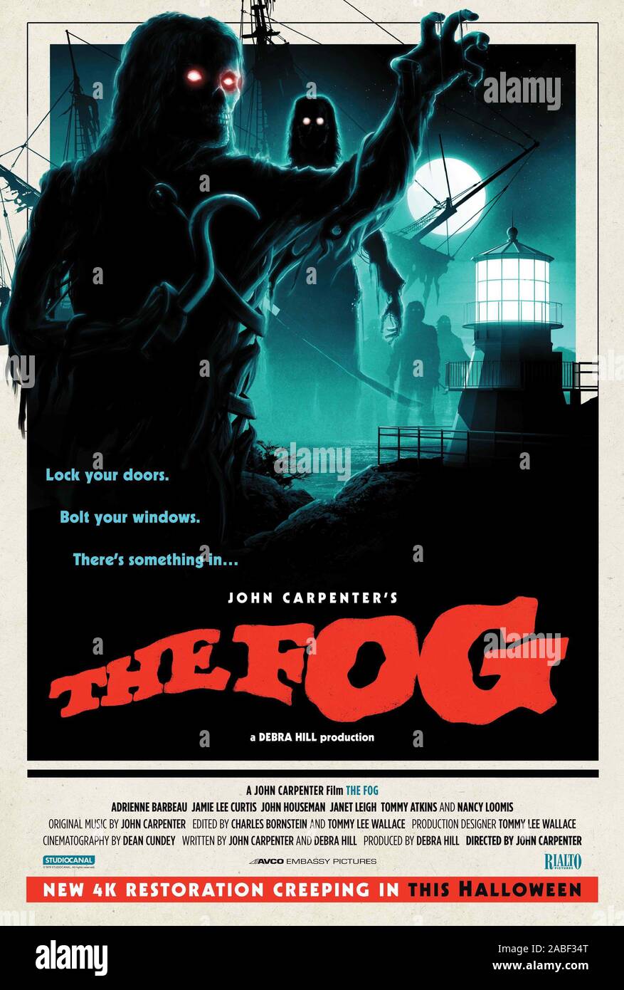 THE FOG, US poster for 2018 re-release, 1980. © Rialto Pictures ...