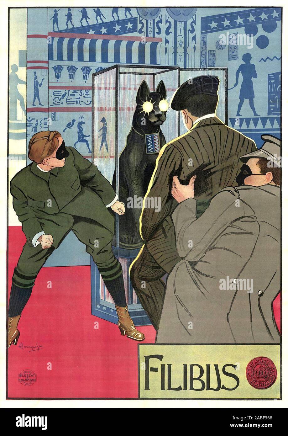 FILIBUS, Italian poster, 1915. © Milestone Film & Video / courtesy ...