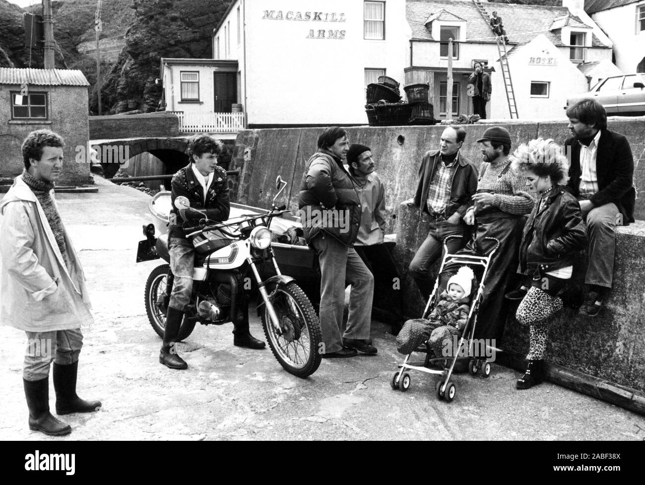 LOCAL HERO, Christopher Rozycki (far left), John Gordon Sinclair (on ...