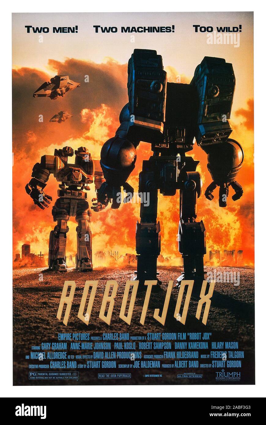 Robot Jox Us Poster 1989 © Triumph Releasingcourtesy Everett