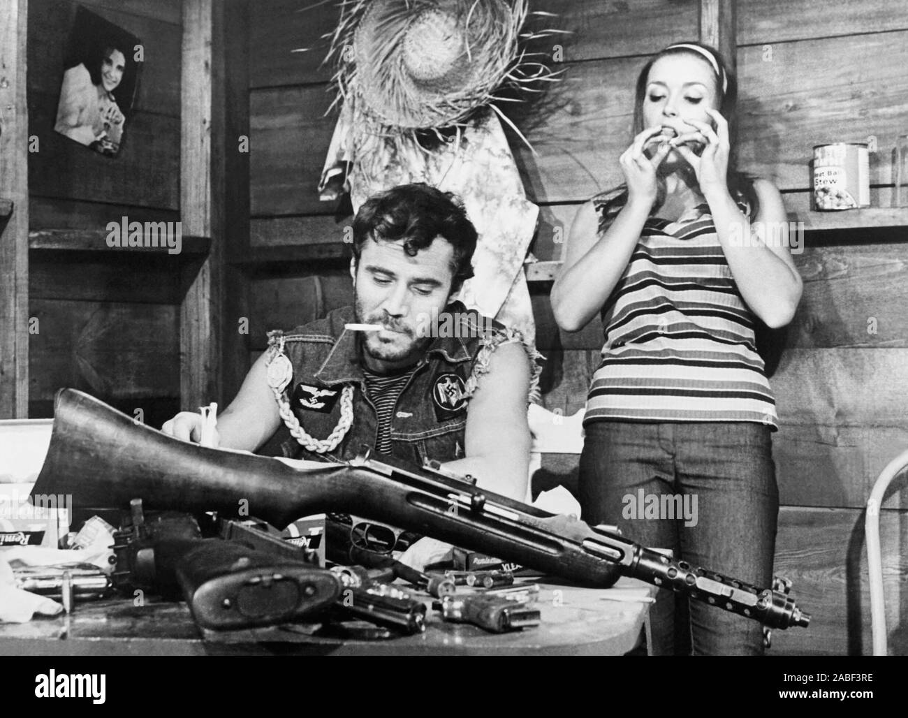 THE WILD REBELS, from left: Willie Pastrano, Bobbie Byers, 1967 Stock Photo - Alamy