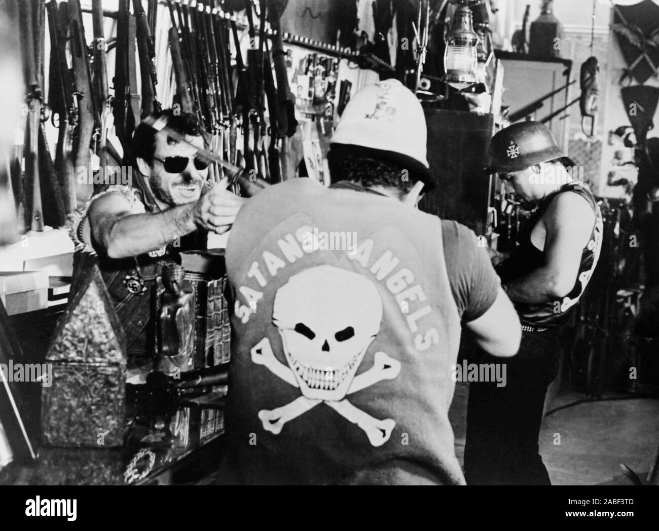 THE WILD REBELS, from left: John Vella, Jeff Gillen, Willie Pastrano ...