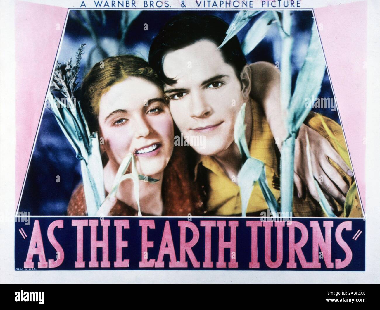 AS THE EARTH TURNS, lobbycard, l-r: Jean Muir, Donald Woods, 1934 Stock ...