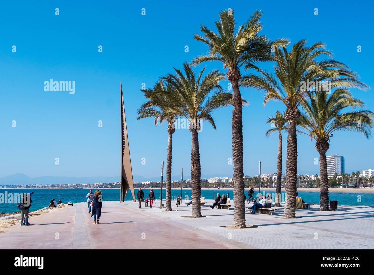 Salou beach spain hi-res stock photography and images - Alamy