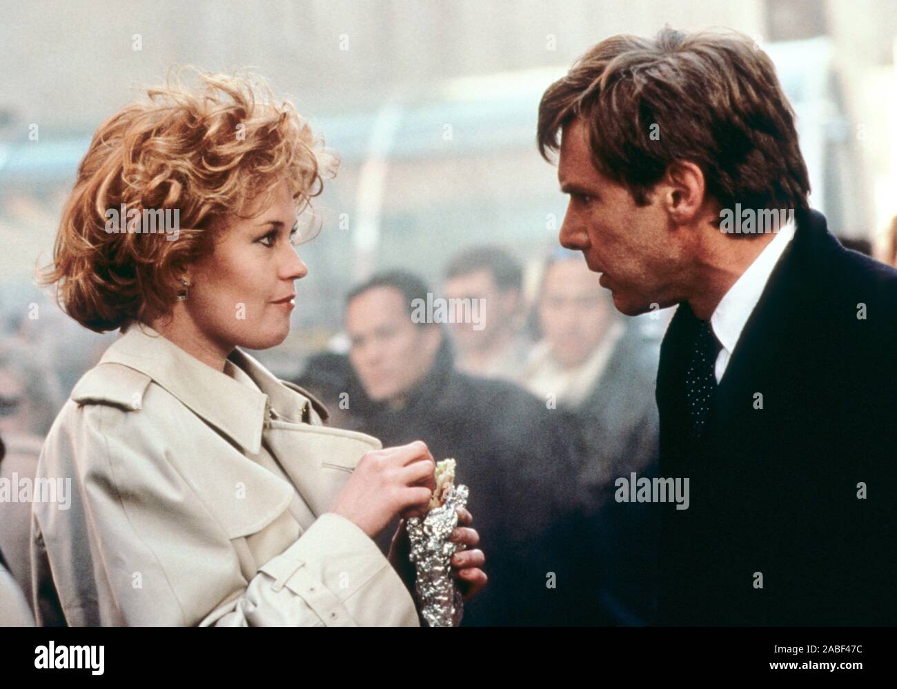 WORKING GIRL, from left: Melanie Griffith, Harrison Ford, 1988, TM ...