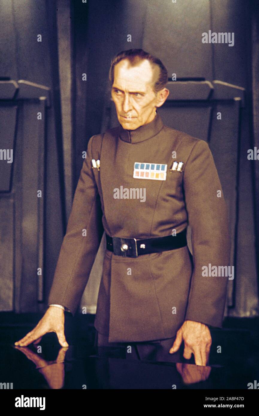 STAR WARS: EPISODE IV-A NEW HOPE, Peter Cushing, 1977. TM and Copyright © 20th Century Fox Film ...