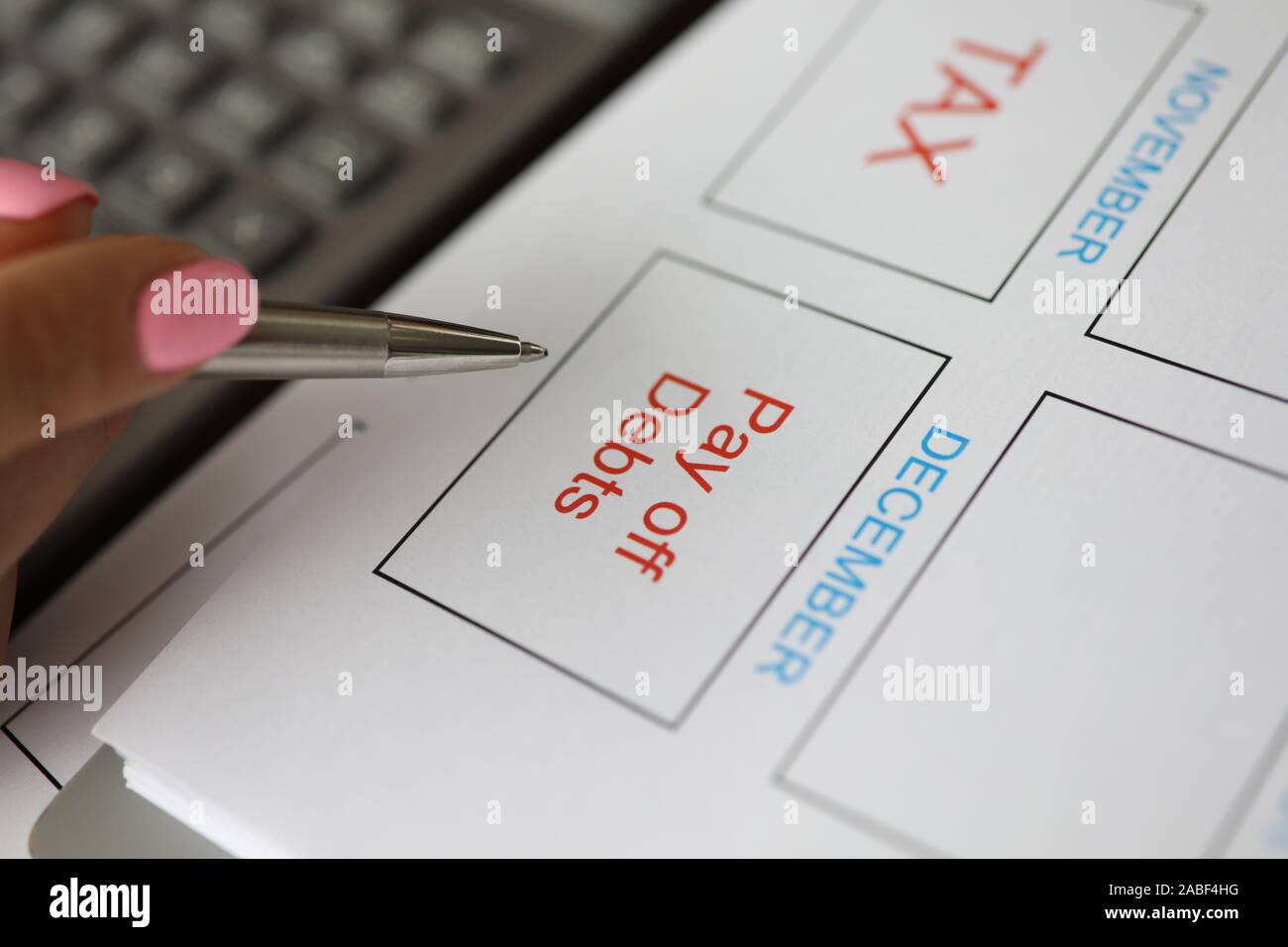 Pay off debts hi-res stock photography and images - Alamy