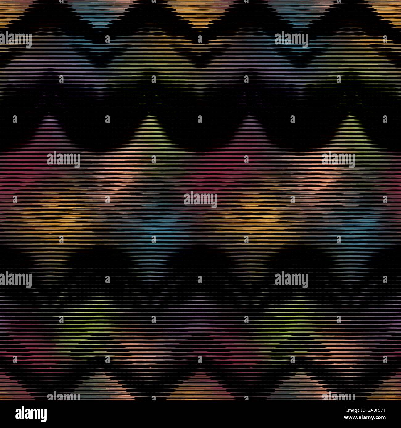 Diamond ikat fuzzy blurry seamless pattern swatch Stock Vector Image ...