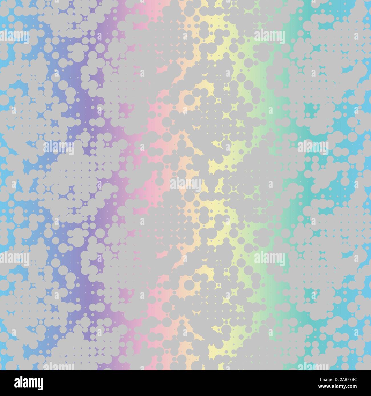 Holographic ink bleed seamless pattern in rainbow Stock Vector Image ...