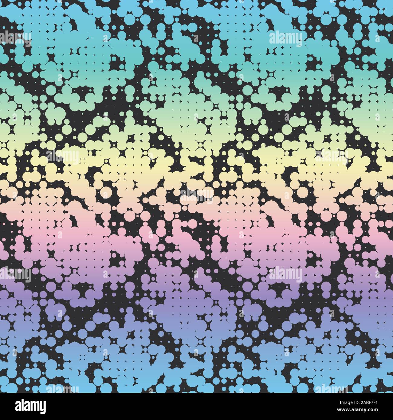 Holographic ink bleed seamless pattern in rainbow Stock Vector Image ...