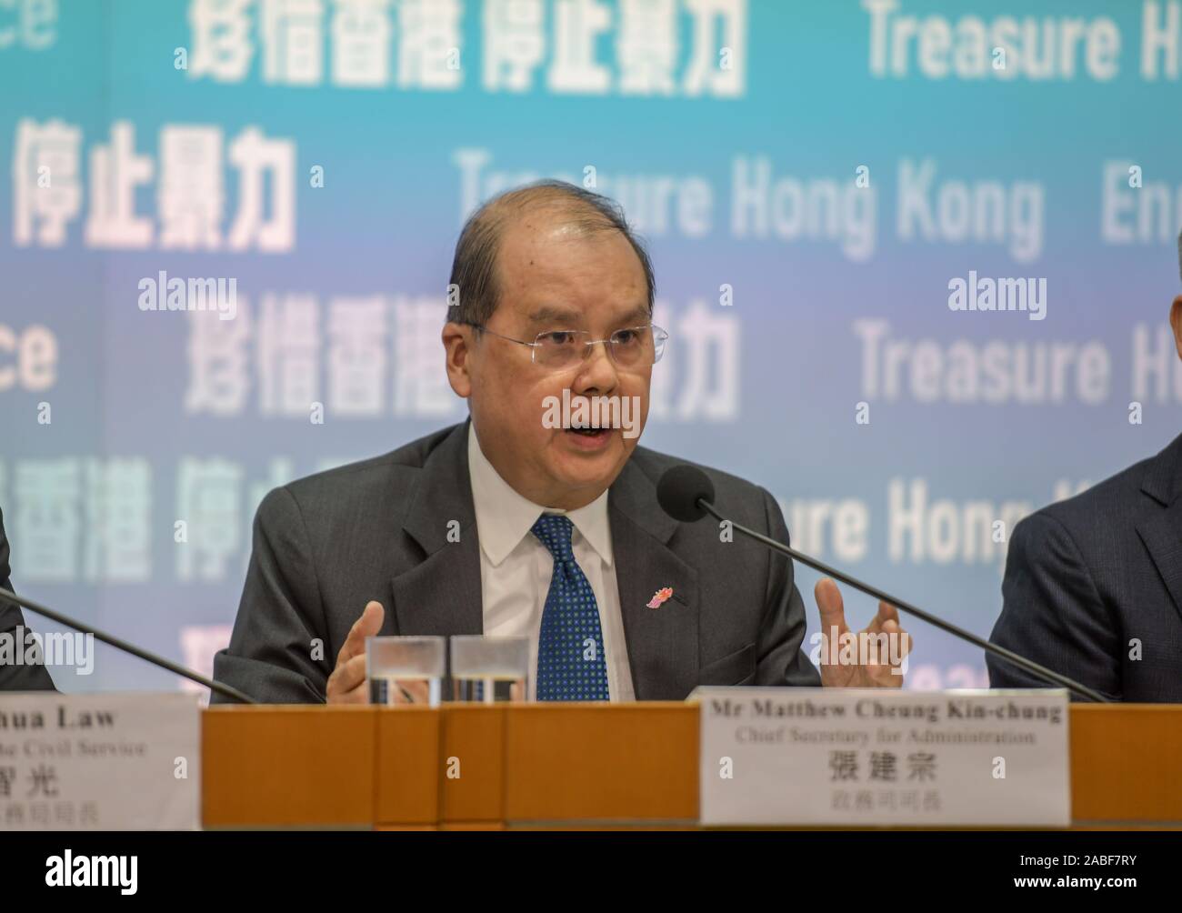 Matthew cheung and hong kong hi-res stock photography and images - Alamy