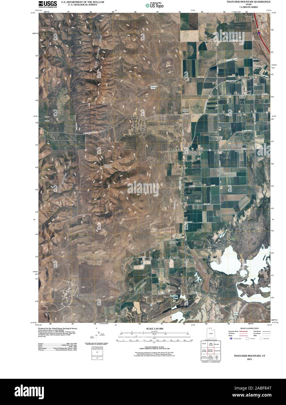 Thatcher map Cut Out Stock Images & Pictures - Alamy