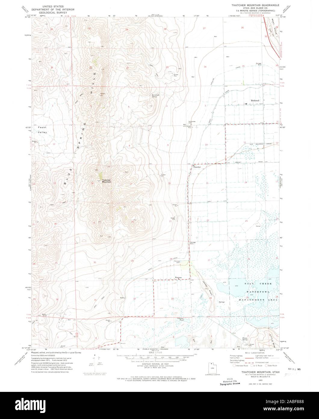 Thatcher map Cut Out Stock Images & Pictures - Alamy