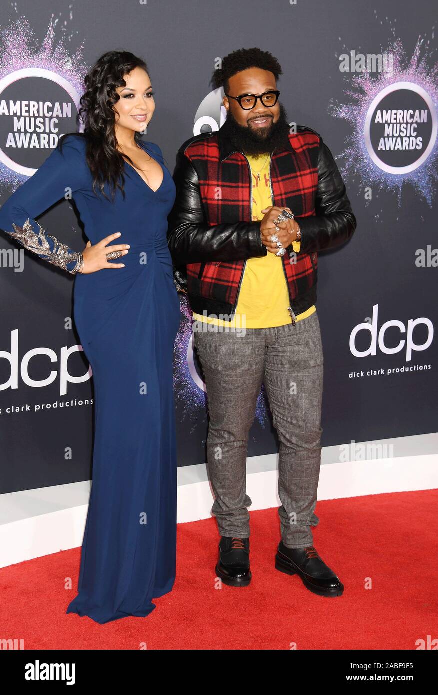 LOS ANGELES, CA - NOVEMBER 24: Blanco Brown (R) and Oya Thomas attend ...