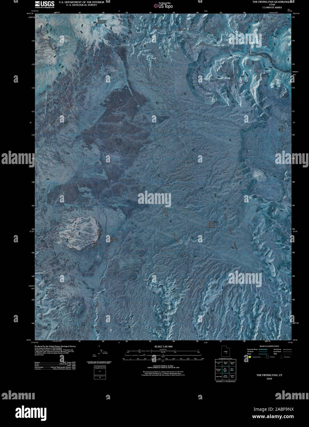 UT The Frying Pan 20101210 TM Inverted Restoration Stock Photo - Alamy