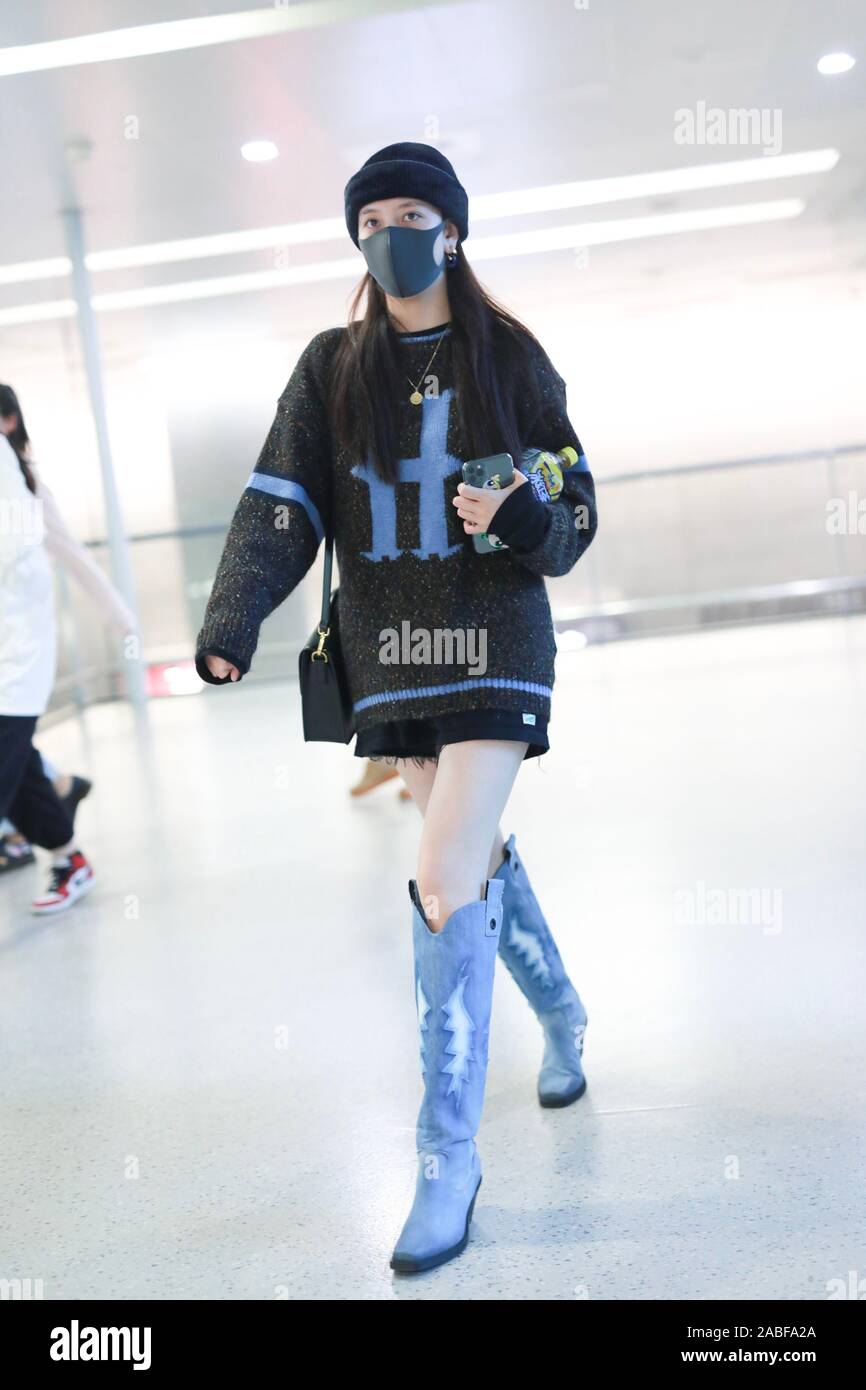 Chinese actress Song Yanfei, also known as Cecilia Boey shows up at ...