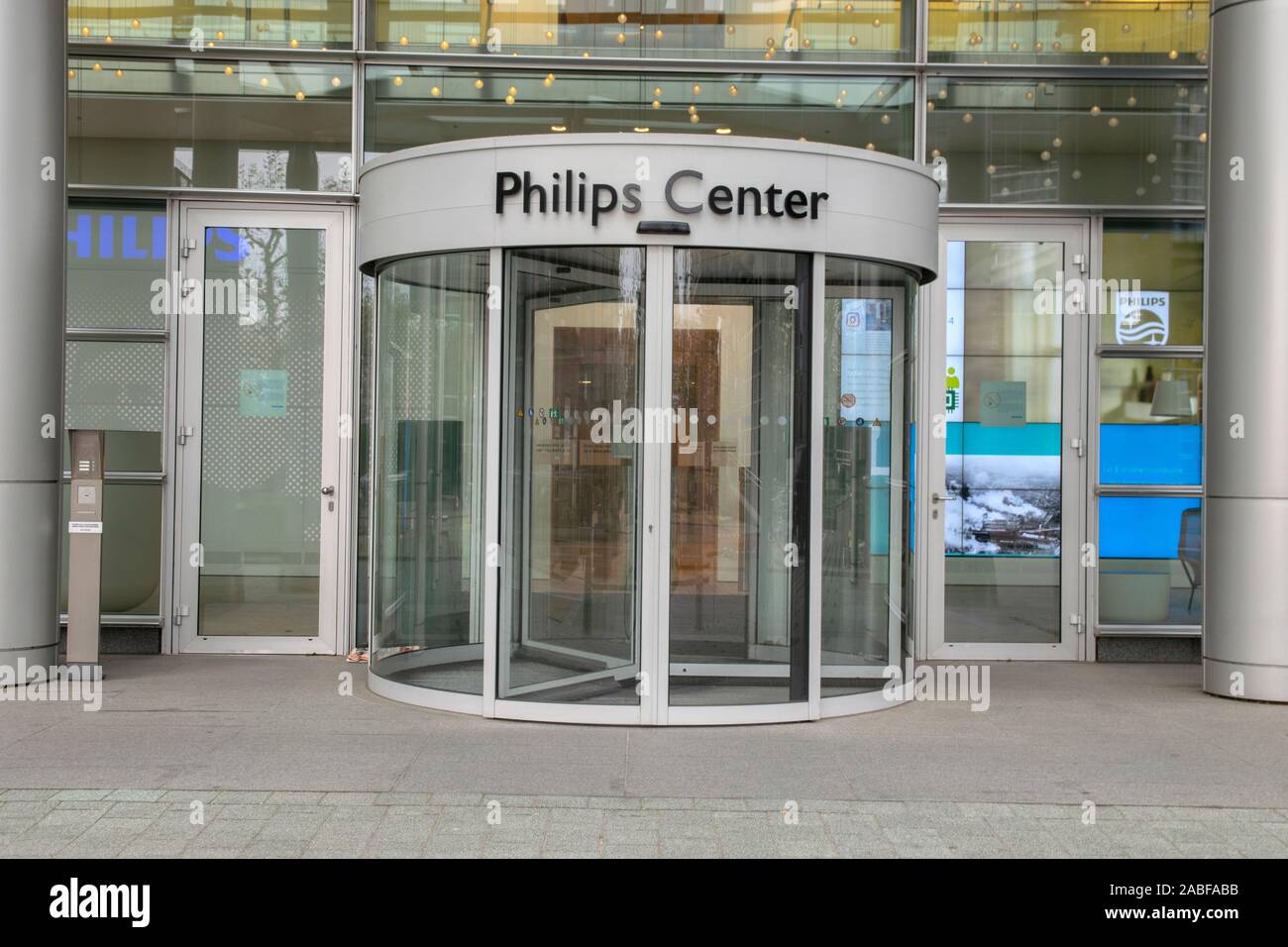 Entrance Philips Headquarters Building At Amsterdam The Netherlands ...