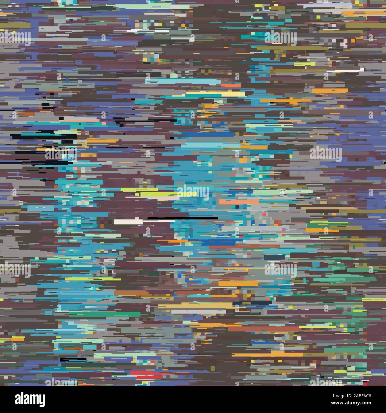 Techno glitch error bug seamless pattern swatch Stock Vector Image ...