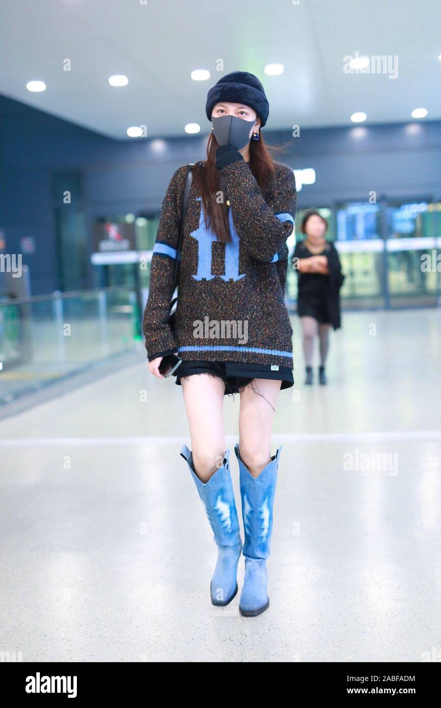 Chinese actress Song Yanfei, also known as Cecilia Boey shows up at ...