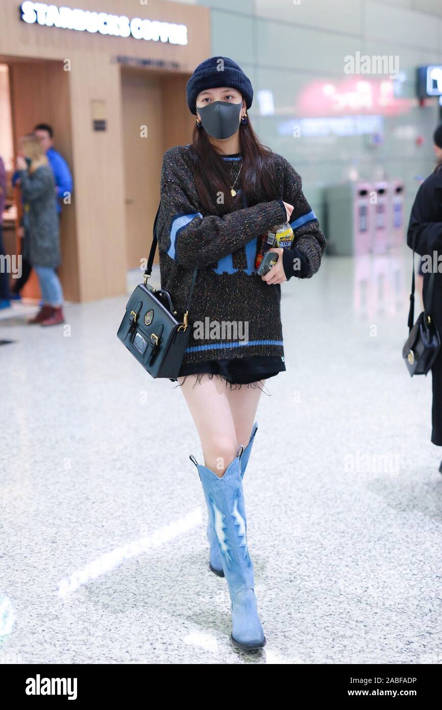 Chinese actress Song Yanfei, also known as Cecilia Boey shows up at ...