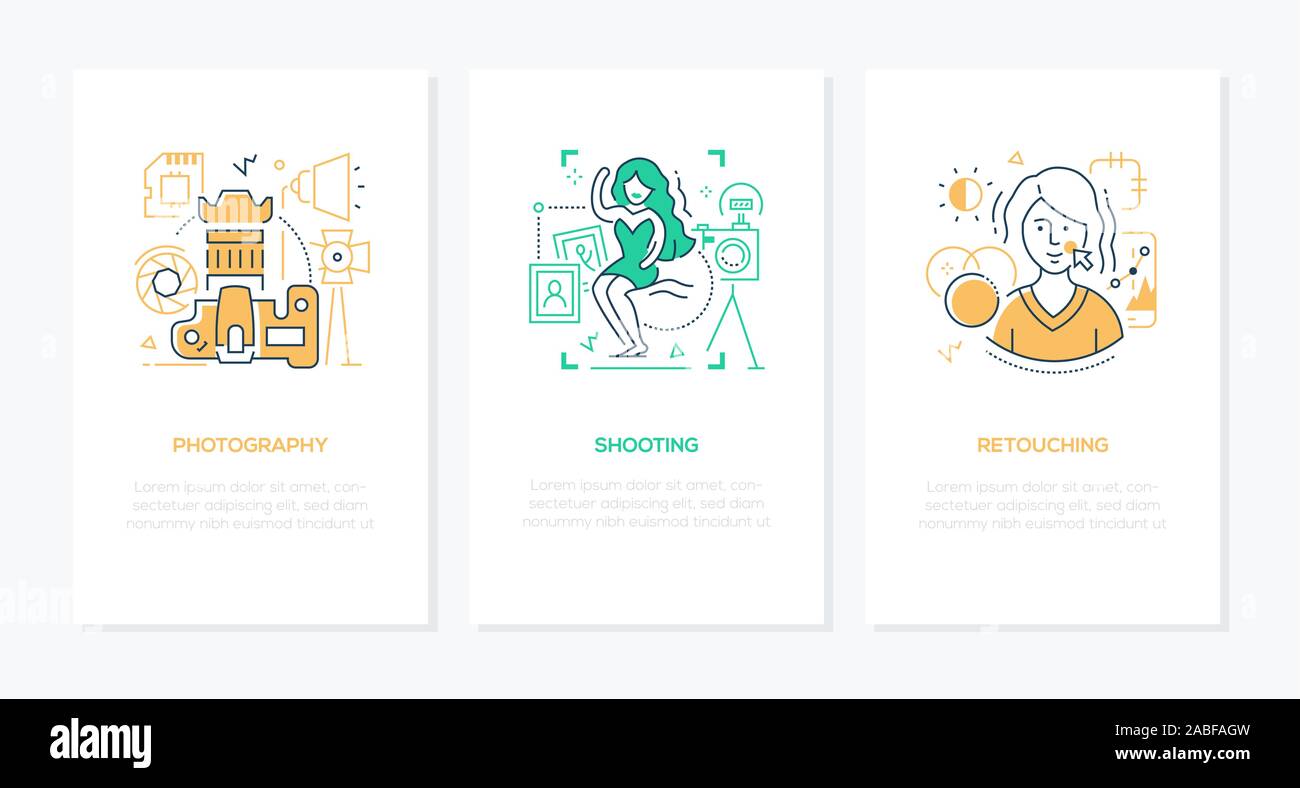 Portrait retouching Stock Vector Images - Alamy