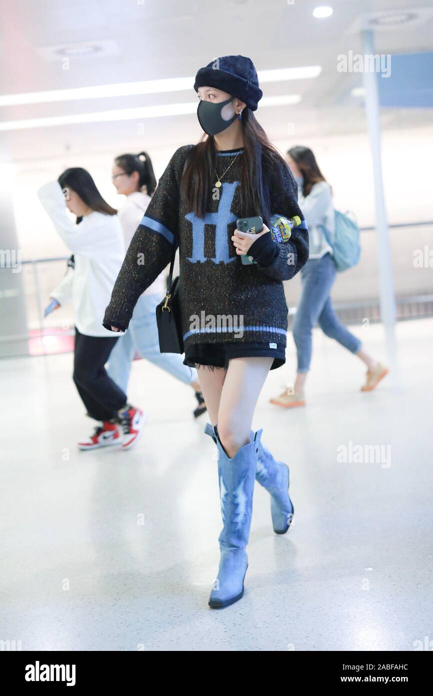 Chinese actress Song Yanfei, also known as Cecilia Boey shows up at ...