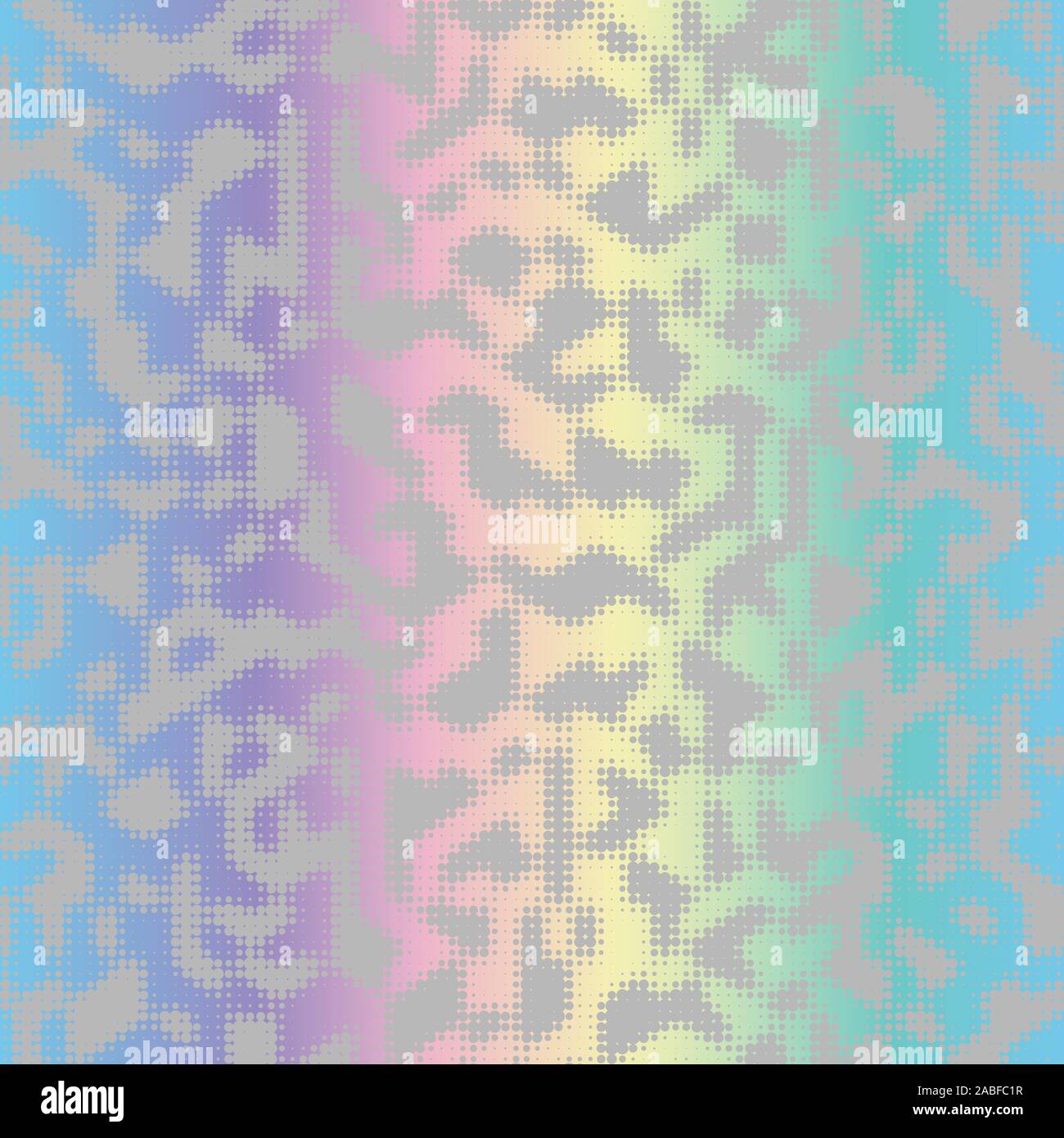 Holographic ink bleed seamless pattern in rainbow Stock Vector Image ...