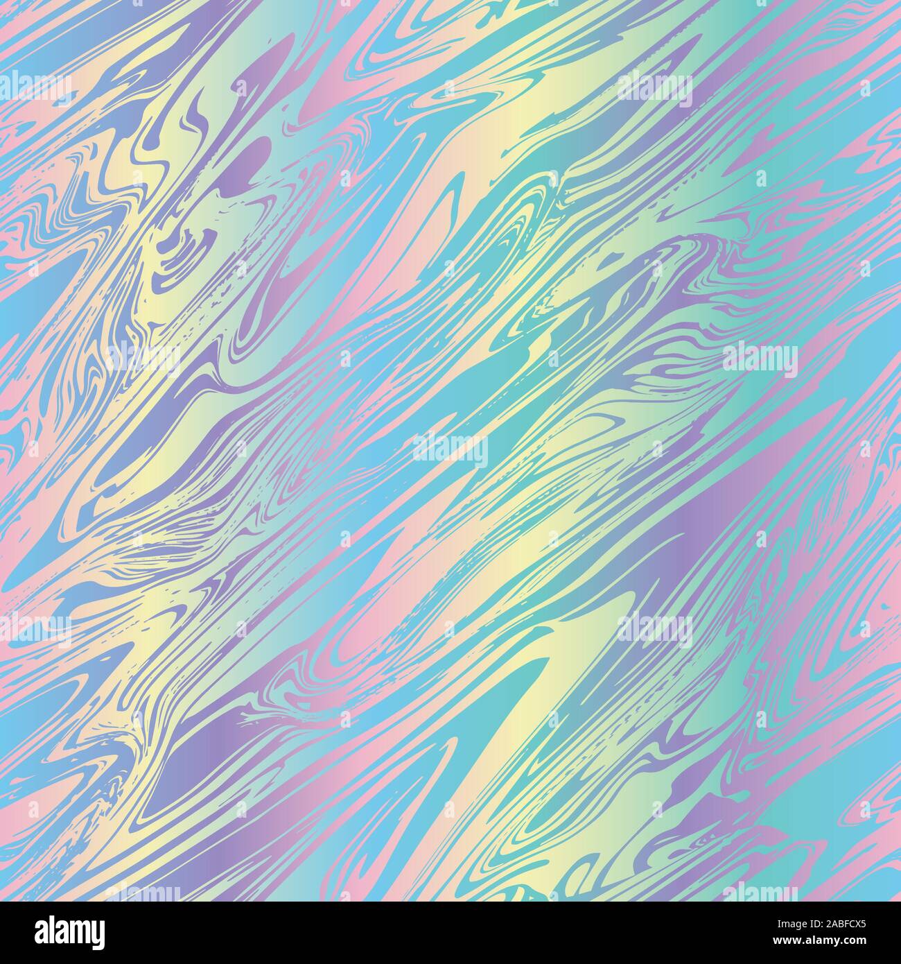 Holographic marble pattern in bright rainbow color Stock Vector Image ...