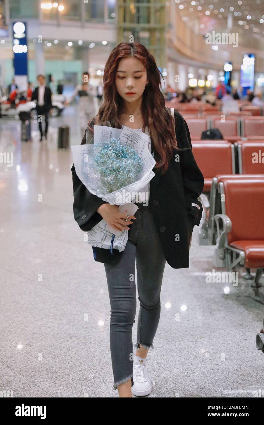 Singer Winnie Zhang or Zhang Zining of Chinese idol gril group Rocket ...