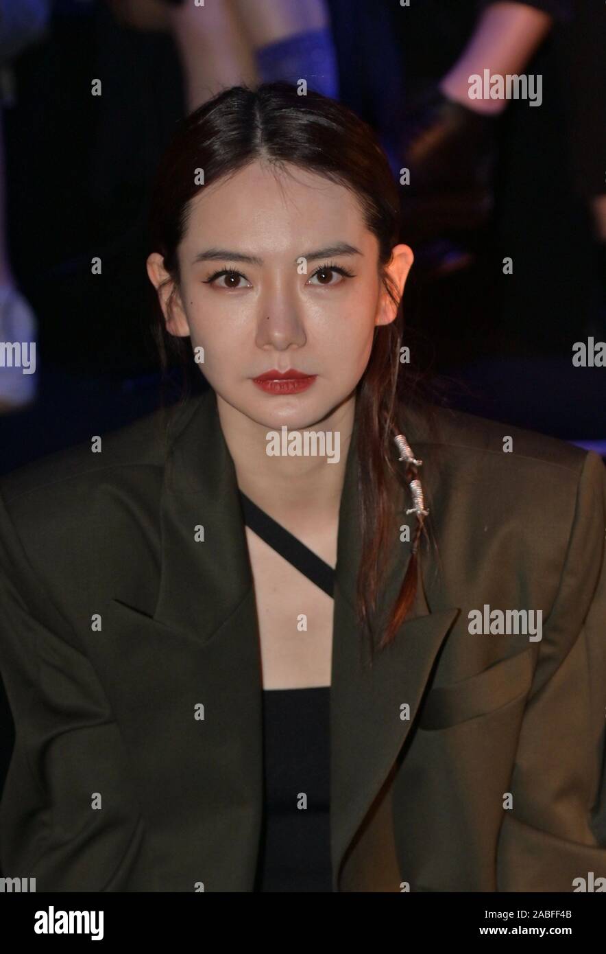 Chinese singer and actress Qi Wei, also known as Stephy Qi, shows up ...