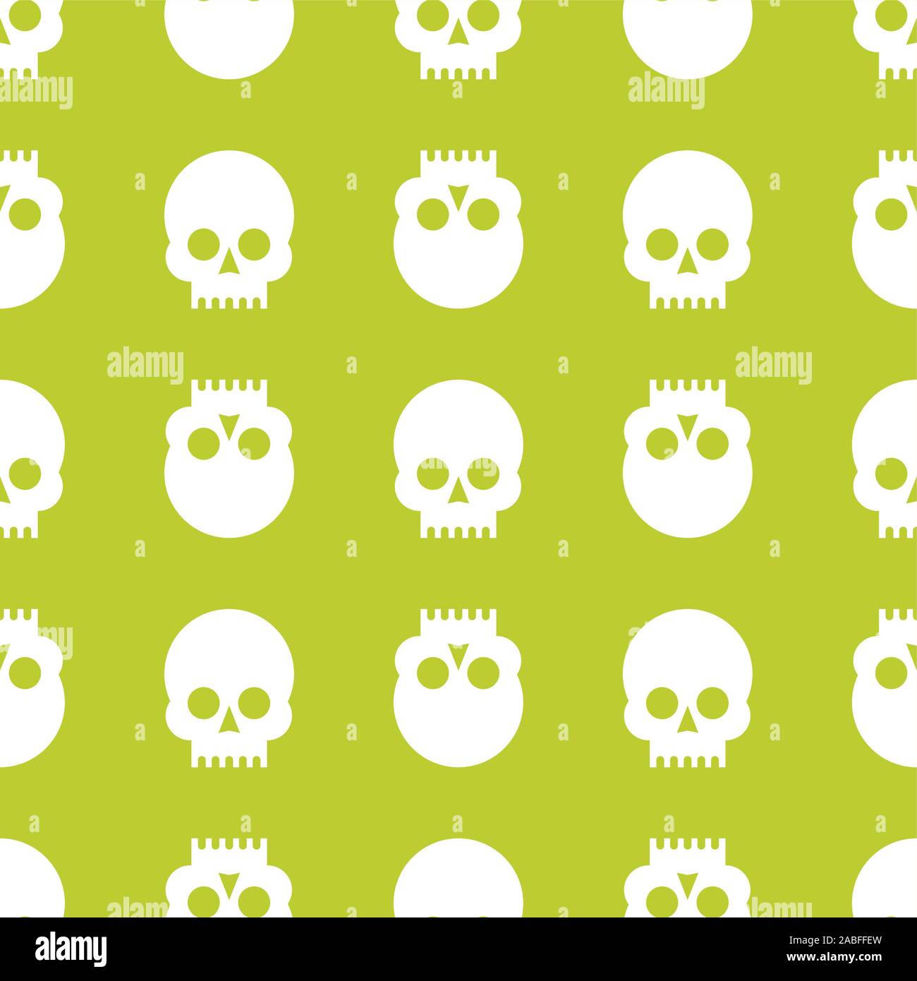 Skulls seamless pattern Stock Vector Image & Art - Alamy