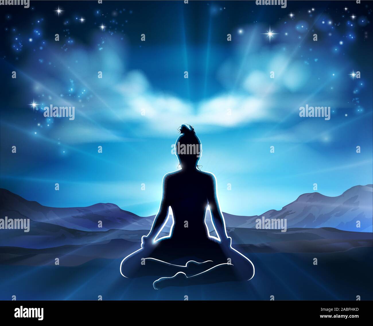 Radiant aura Stock Vector Images - Alamy