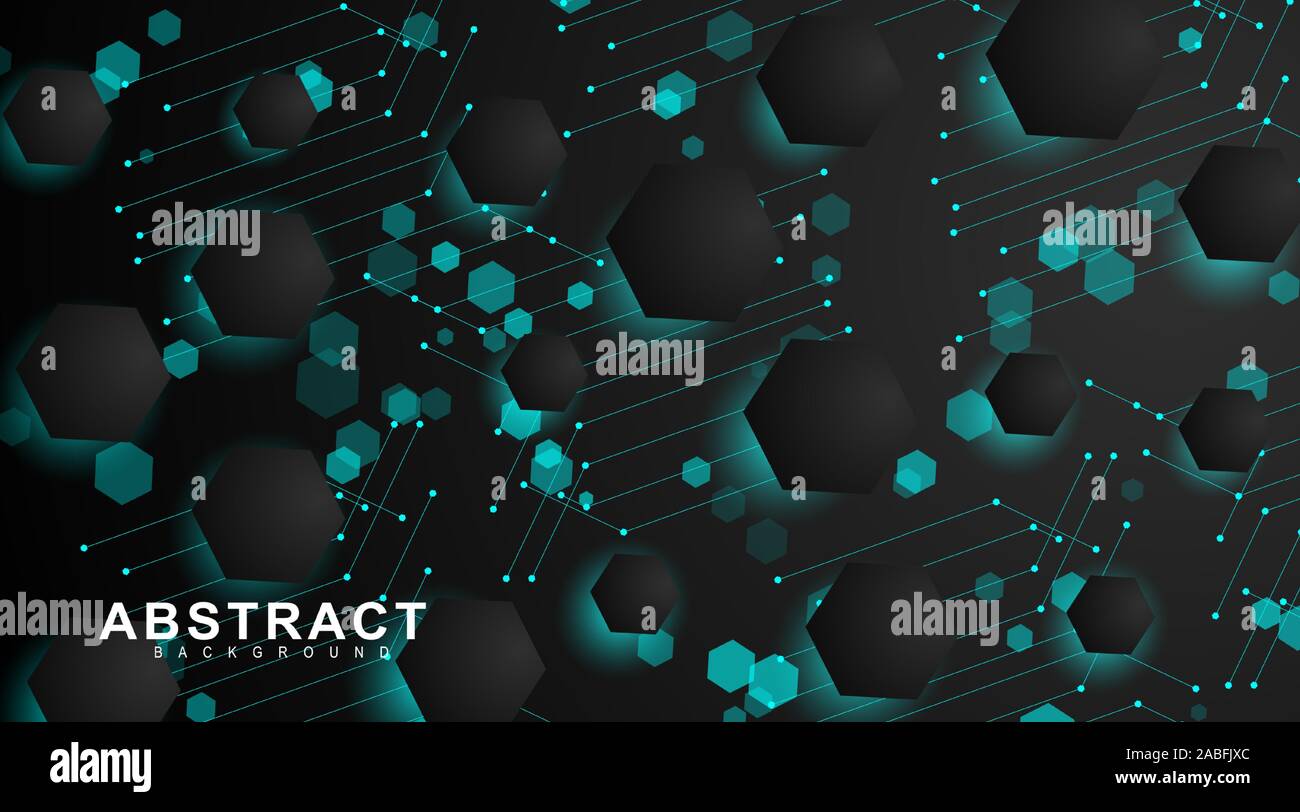 Hexagonal surface Stock Vector Images - Alamy