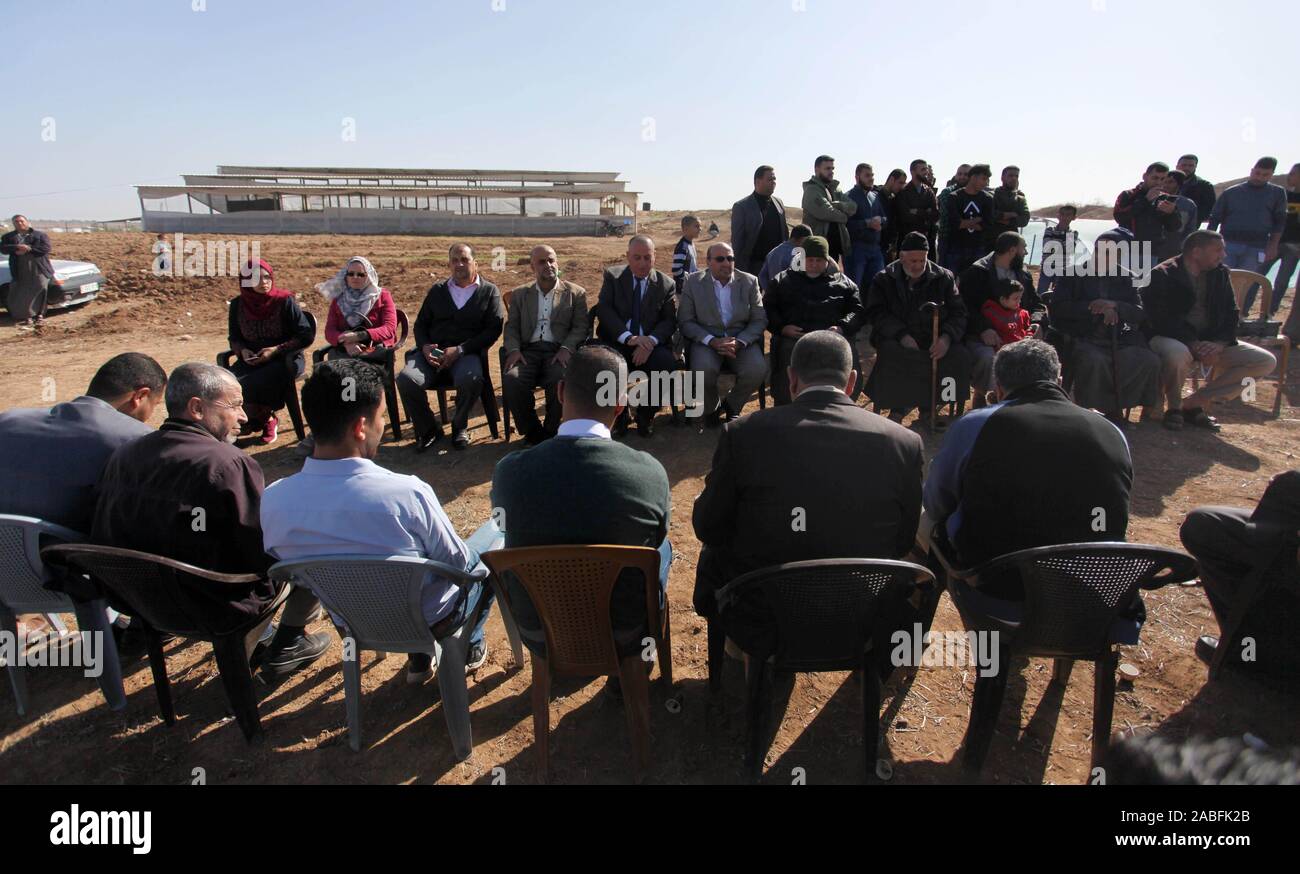 Jabalia, Gaza Strip, Palestinian Territory. 27th Nov, 2019. Deputy ...
