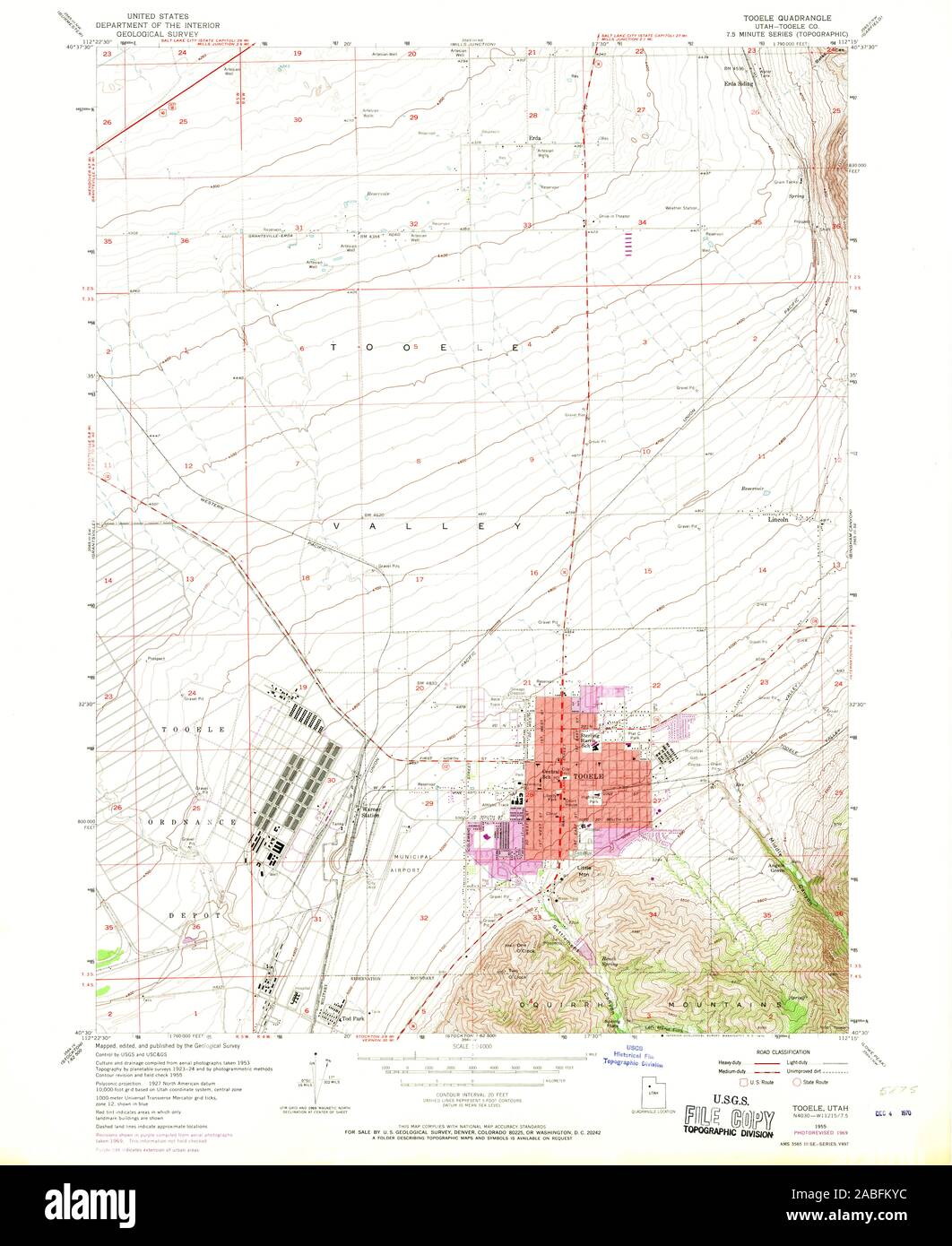 Tooele map hi-res stock photography and images - Alamy