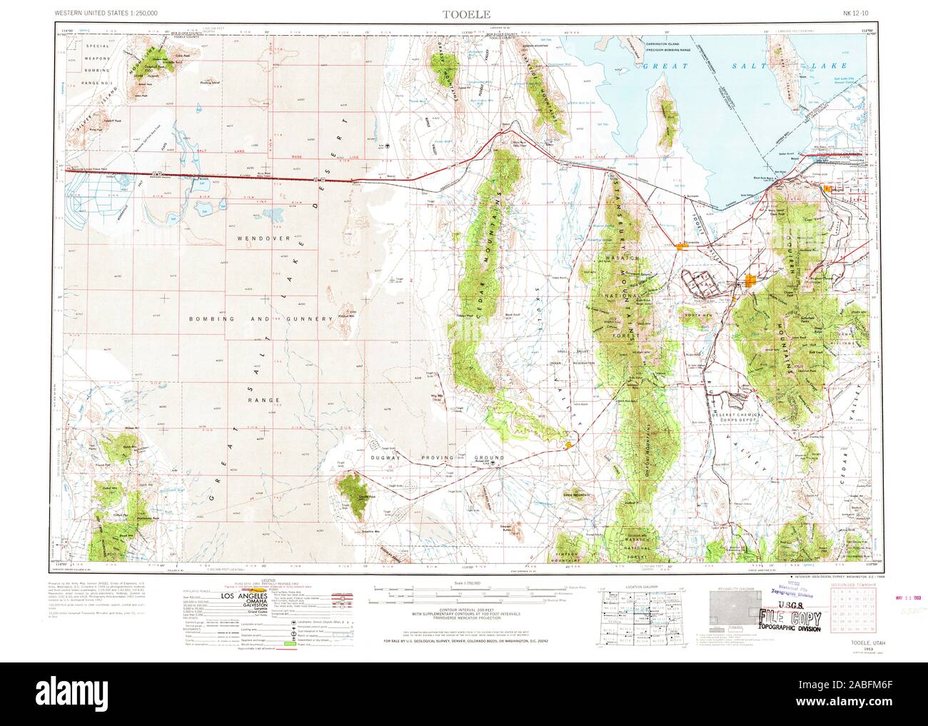 Tooele map hi-res stock photography and images - Alamy