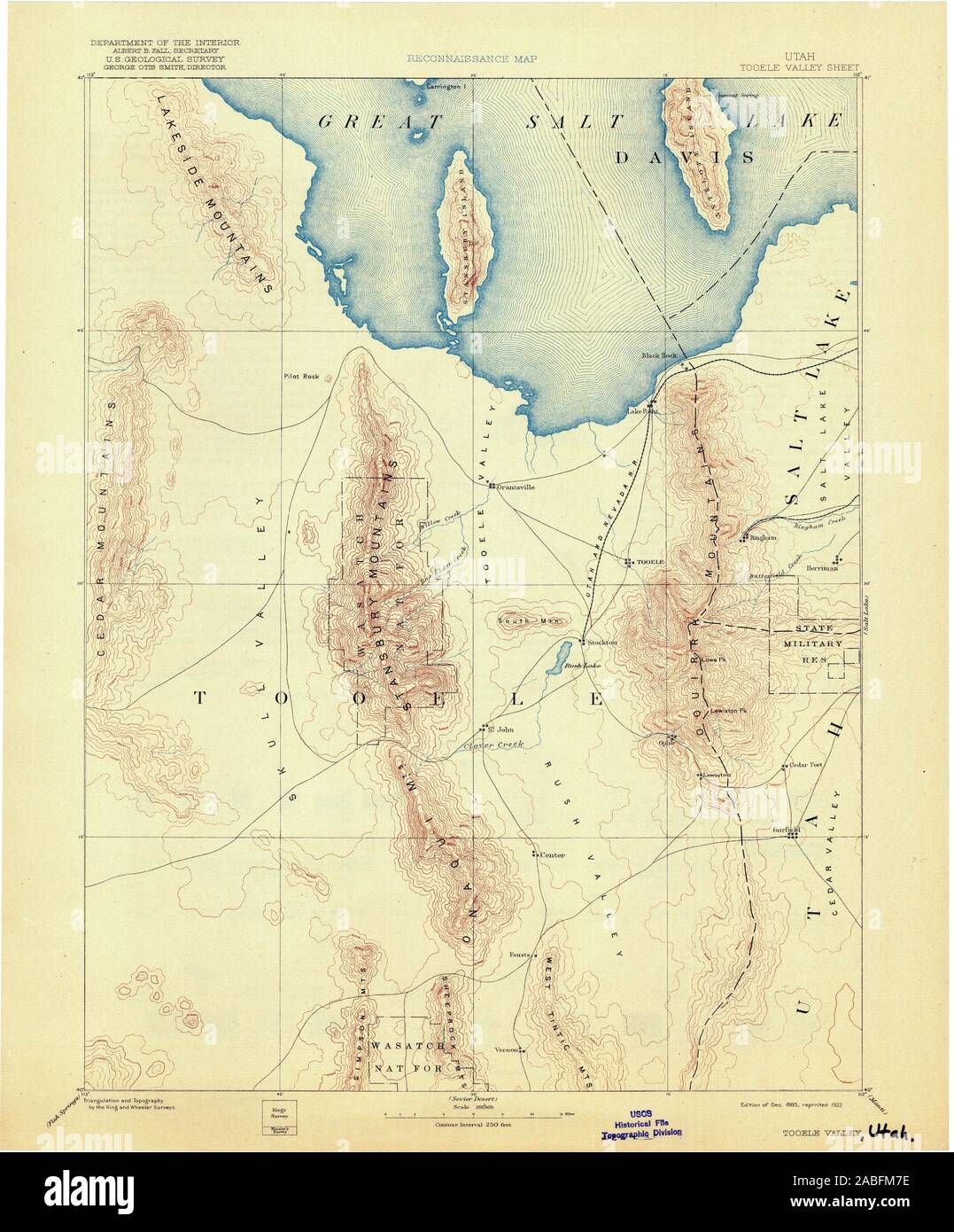 Tooele map hi-res stock photography and images - Alamy