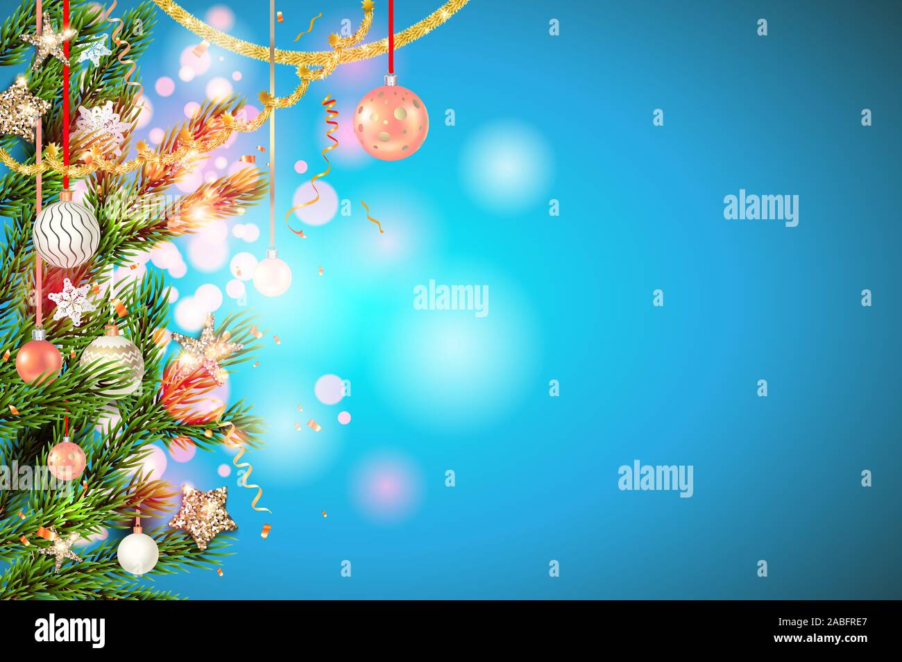 Holiday decorations Stock Vector Images - Alamy