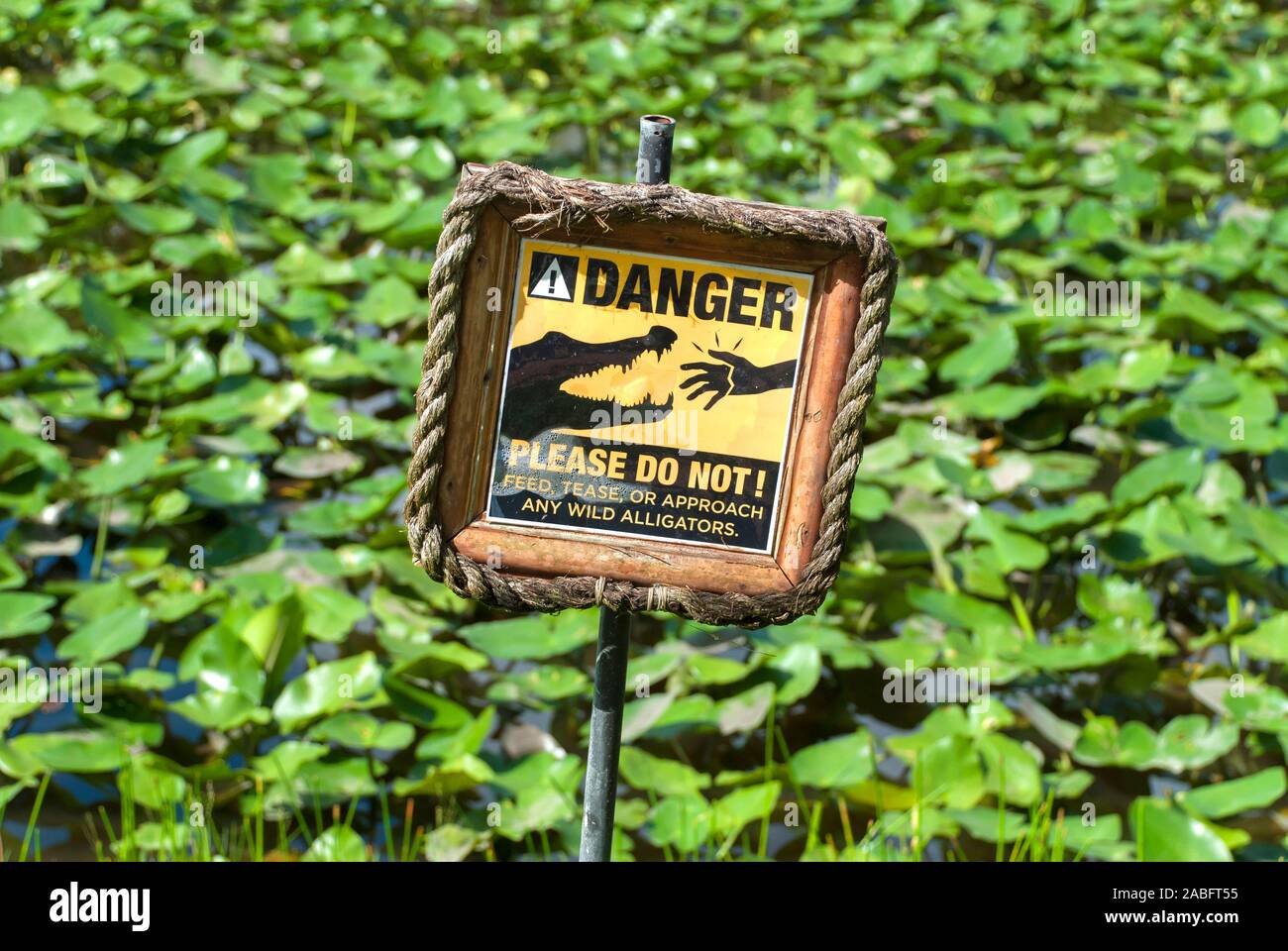 Everglades national park sign florida hi-res stock photography and ...