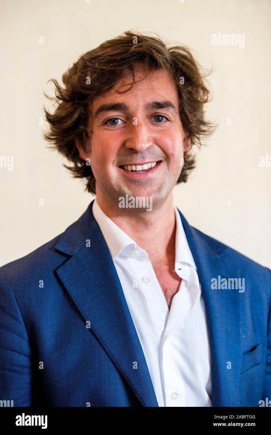 Matthew Robinson Conservative candidate for North Down during the ...