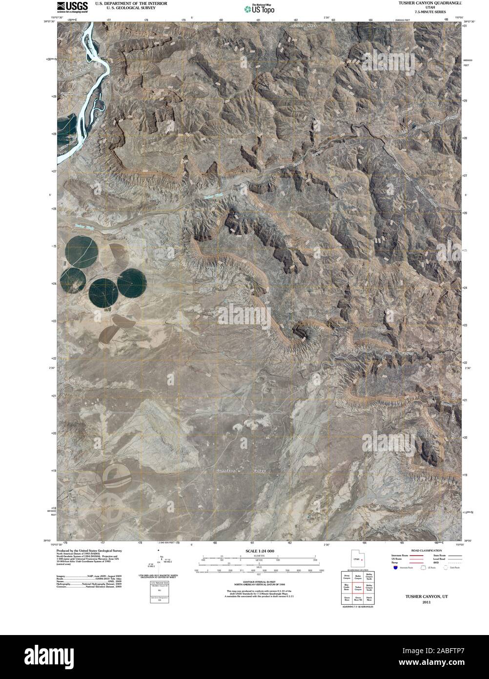 Tusher canyon hi-res stock photography and images - Alamy