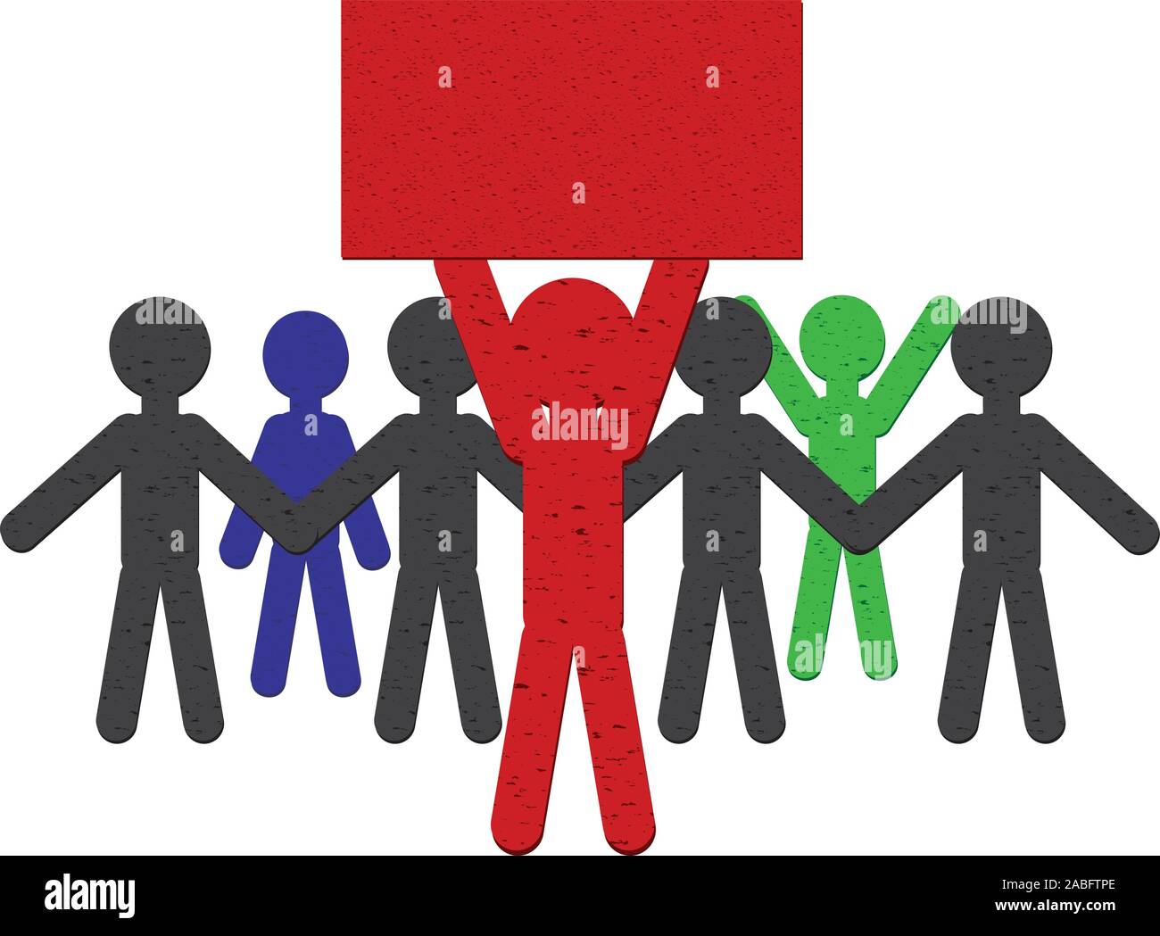 Mass protests Cut Out Stock Images & Pictures - Alamy