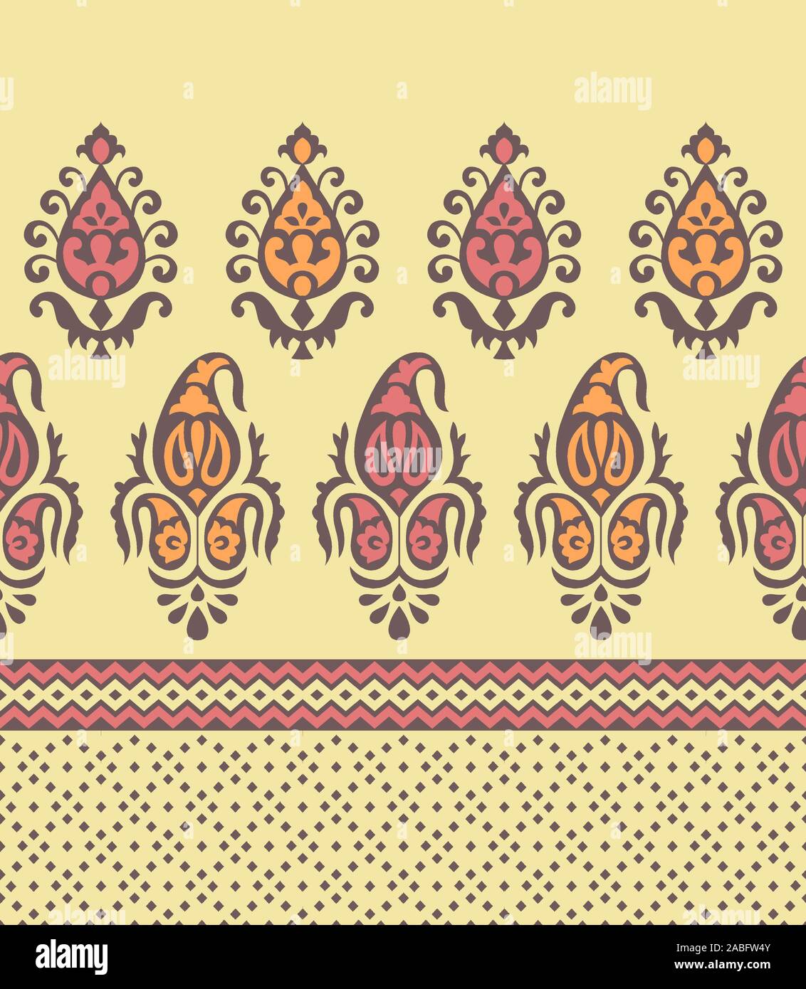 Paisley Border Paisley Border Vectors Download Free High Quality