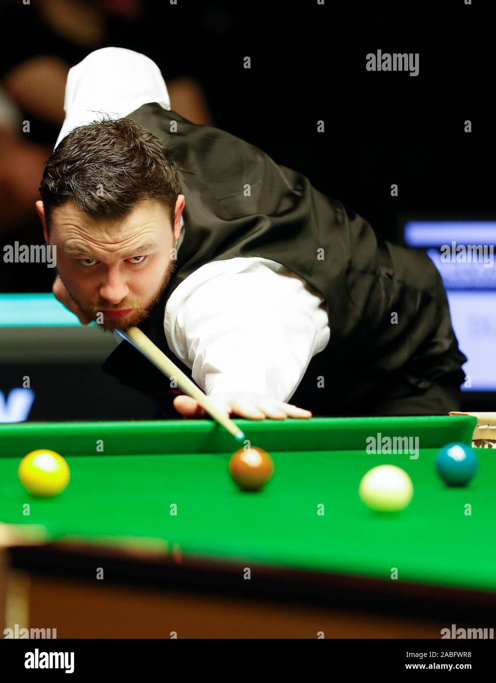 York, UK. 27th Nov, 2019. Duane Jones of Wales competes during the ...