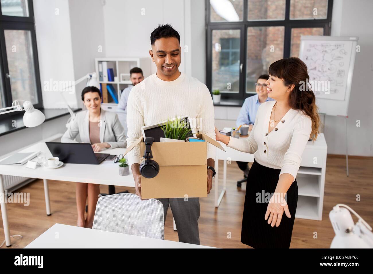 New employee office hi-res stock photography and images - Alamy